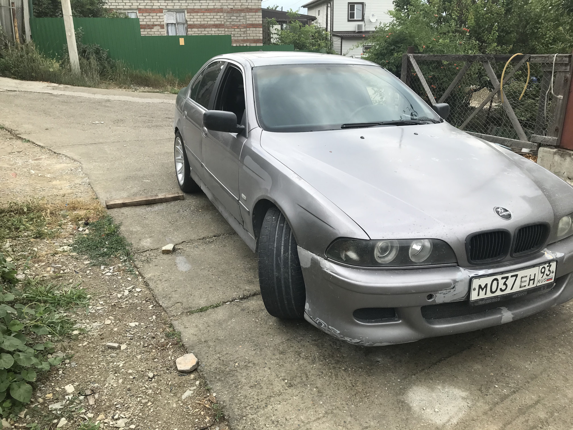 Переход на borbet 95 style — BMW 5 series (E39), 2 л, 1996 года ...