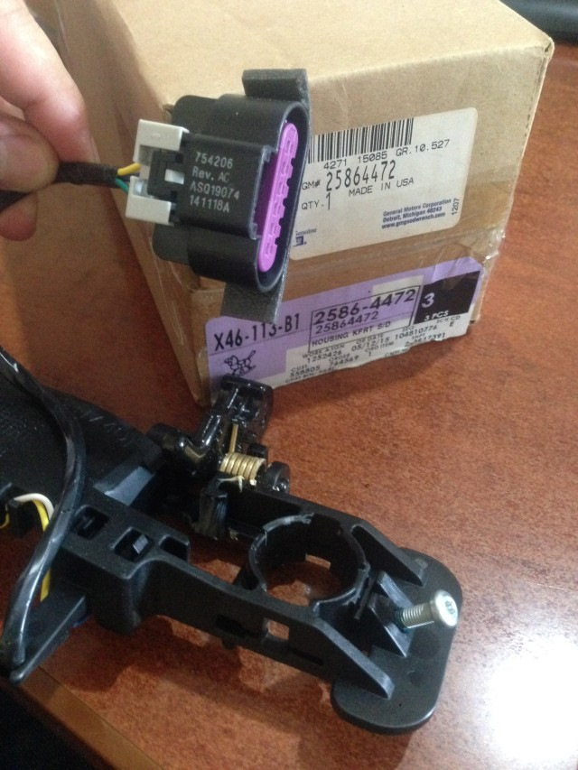 25864472 Механизм ручки двери GM | Запчасти на DRIVE2