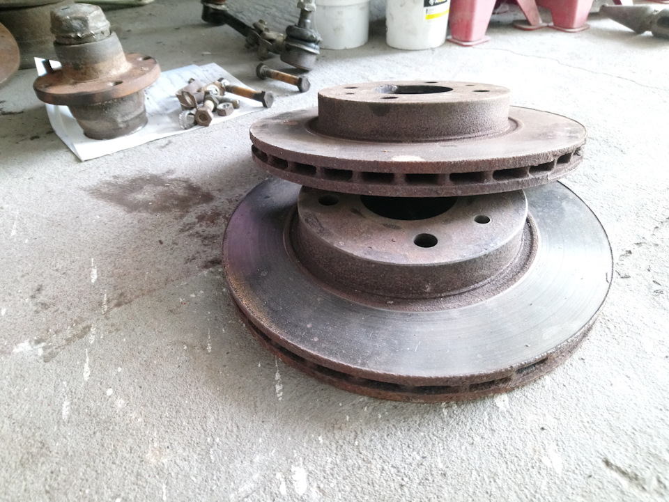 Примерка суппортов и окончательное решение))) Часть1 — Lada 21018, 1,3 ...