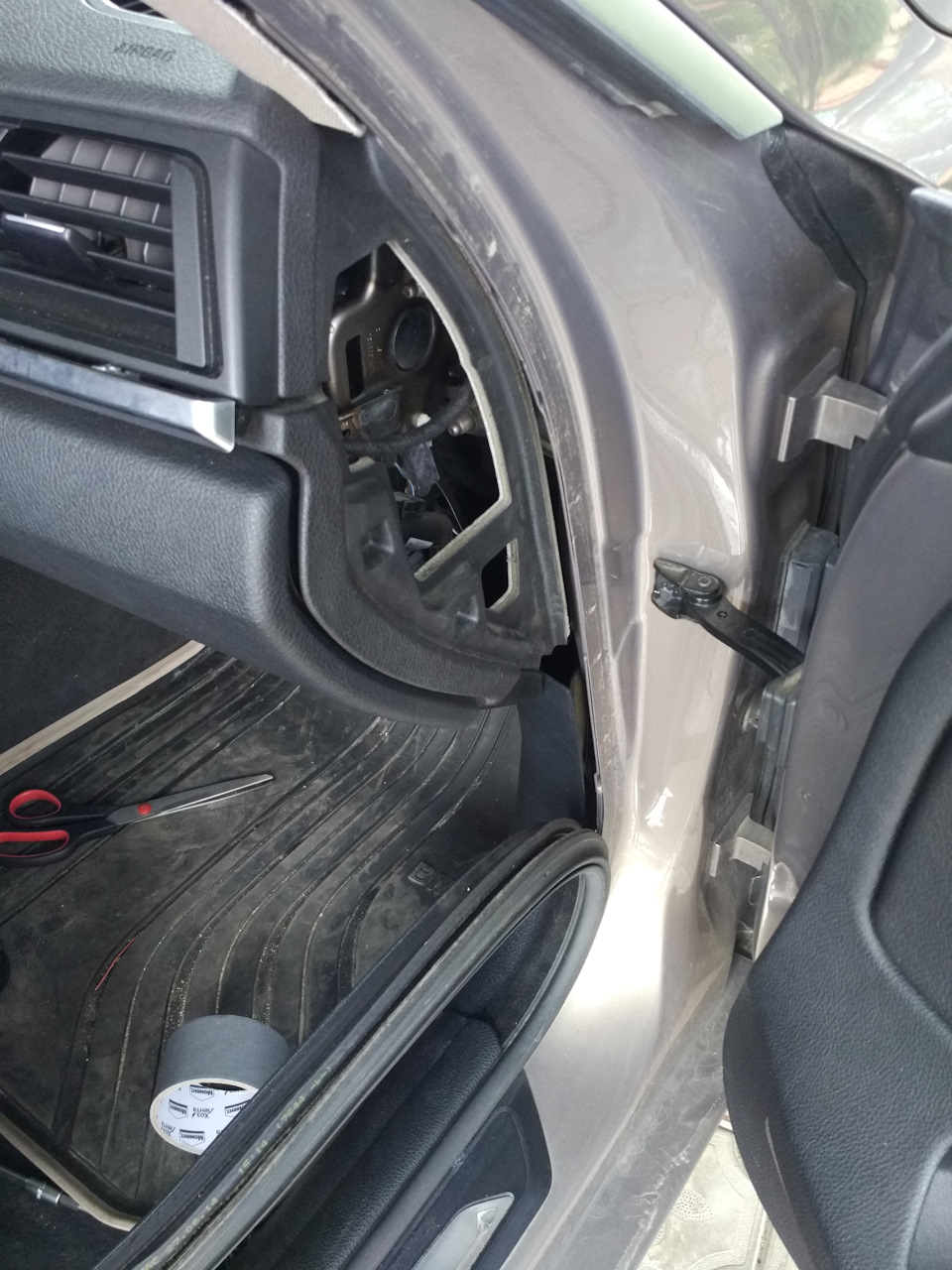 Второй микрофон в BMW F36 — BMW 4 series Gran Coupe (F36), 2 л, 2014 ...