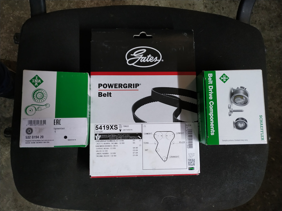 Замена ремня ГРМ и роликов… — Chevrolet Cruze (1G), 1,6 л, 2012 года ...