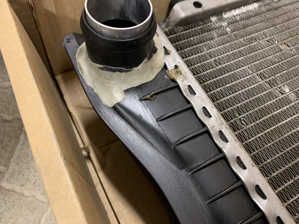 15. Радиатор охлаждения — Mercedes-Benz S-Class (W140), 3 л, 1997 года ...