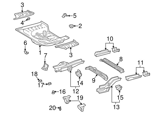 9095001960 Заглушка TOYOTA LEXUS | Запчасти на DRIVE2