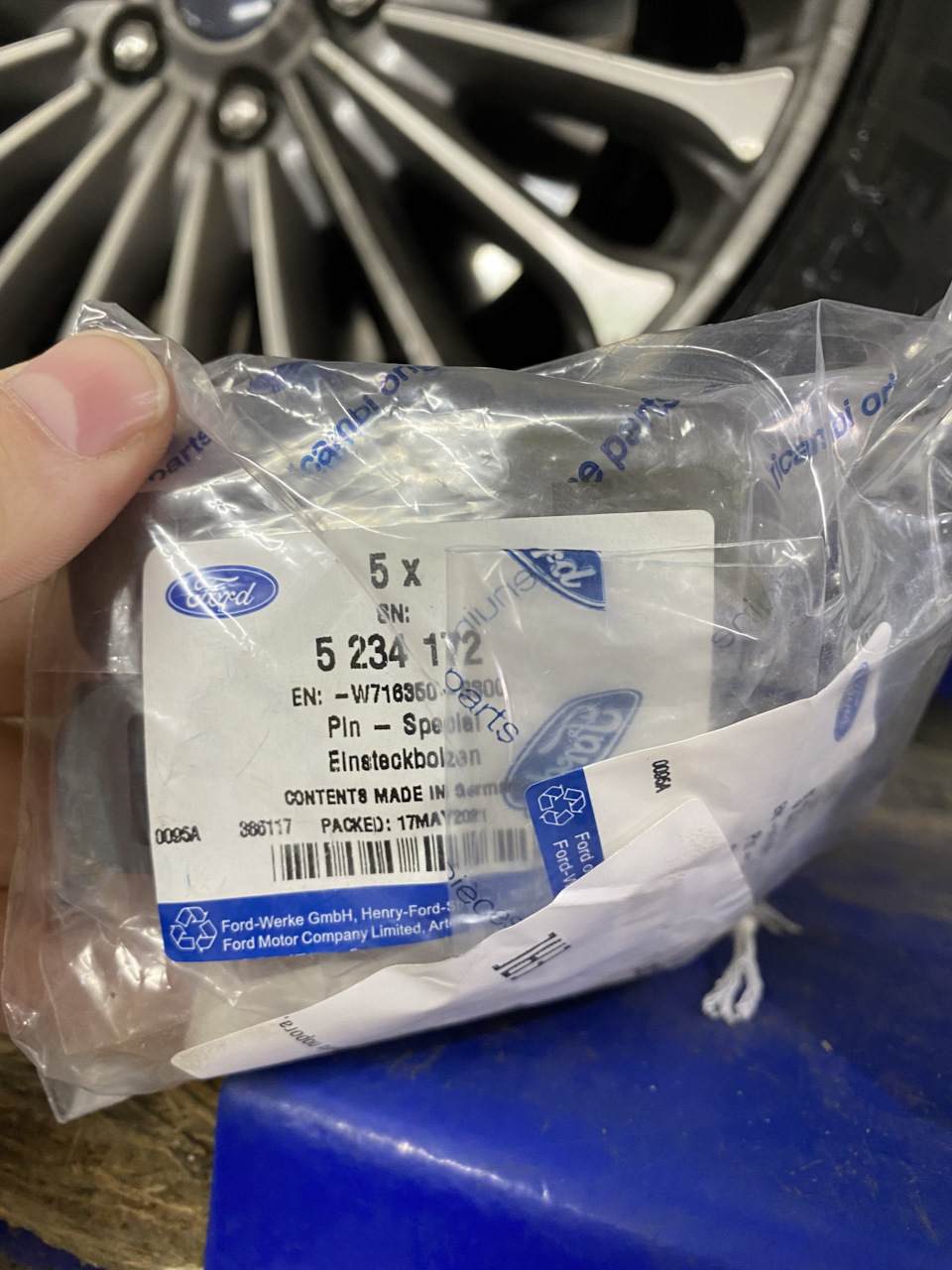 5234172 Крепеж Ford | Запчасти на DRIVE2