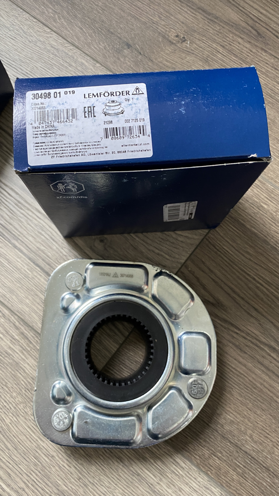 3049801 Опора стойки амортизатора LEMFORDER | Запчасти на DRIVE2