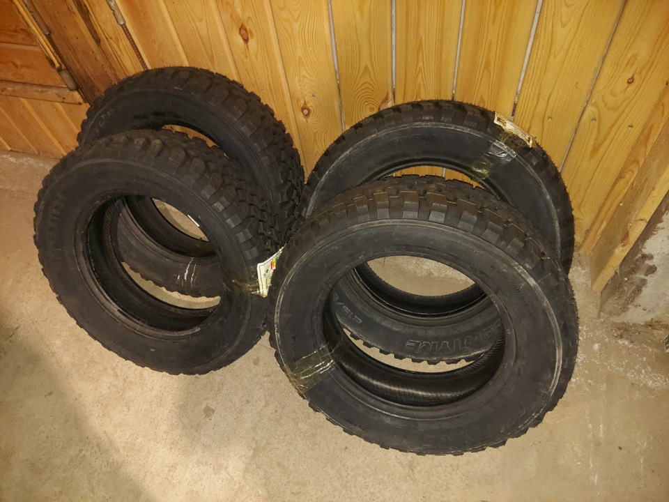 Contyre Expedition 215x65x16 — Lada 4x4 3D, 1,6 л, 1993 года | шины ...