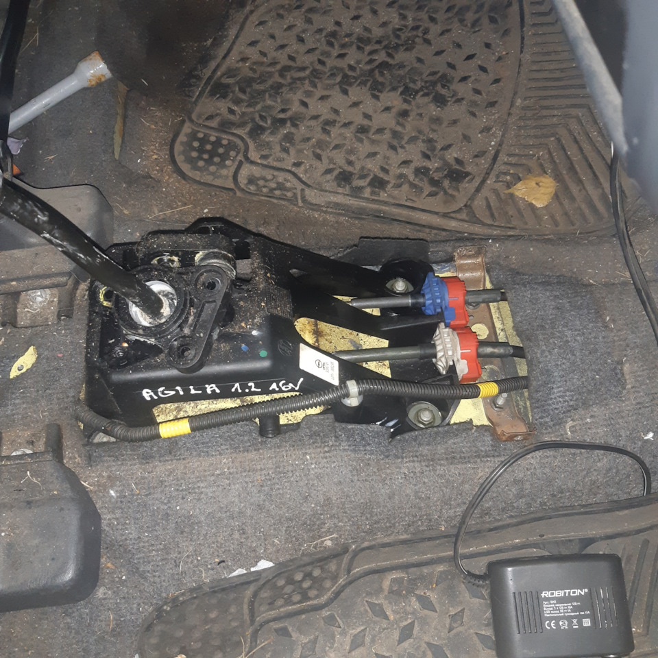 Тросик переключения скоростей — Opel Agila A, 1,2 л, 2003 года ...