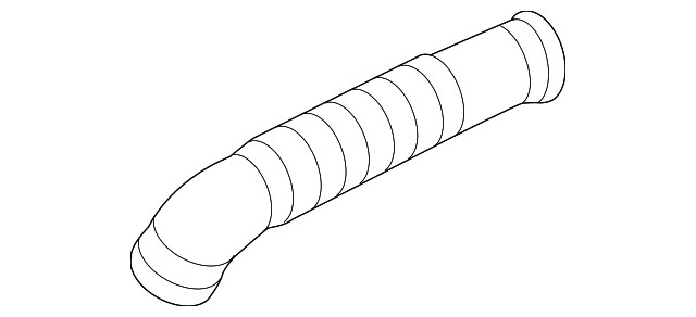 A1120943682 ПАТРУБОК ВПУСКНОЙ СИСТЕМЫ (SCHLAUCH) Mercedes | Запчасти на ...