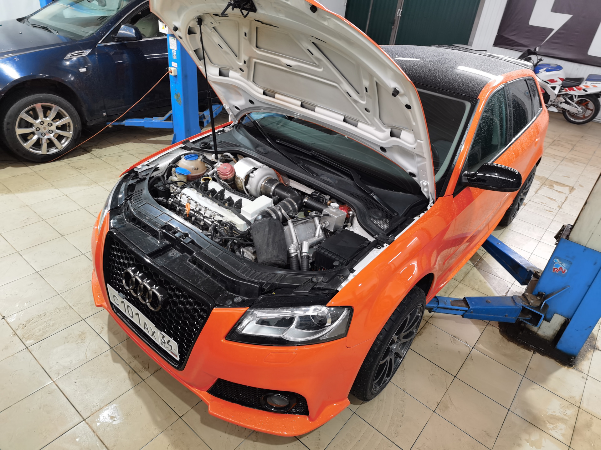 Плановое ТО 270 000км — Audi A3 Sportback (8PA), 1,4 л, 2011 года ...