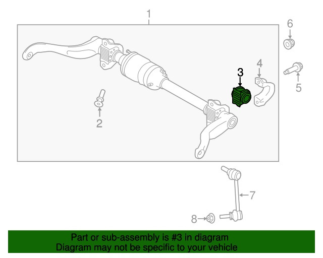 LR048462 Втулка стабилизатора Jaguar Land Rover | Запчасти на DRIVE2