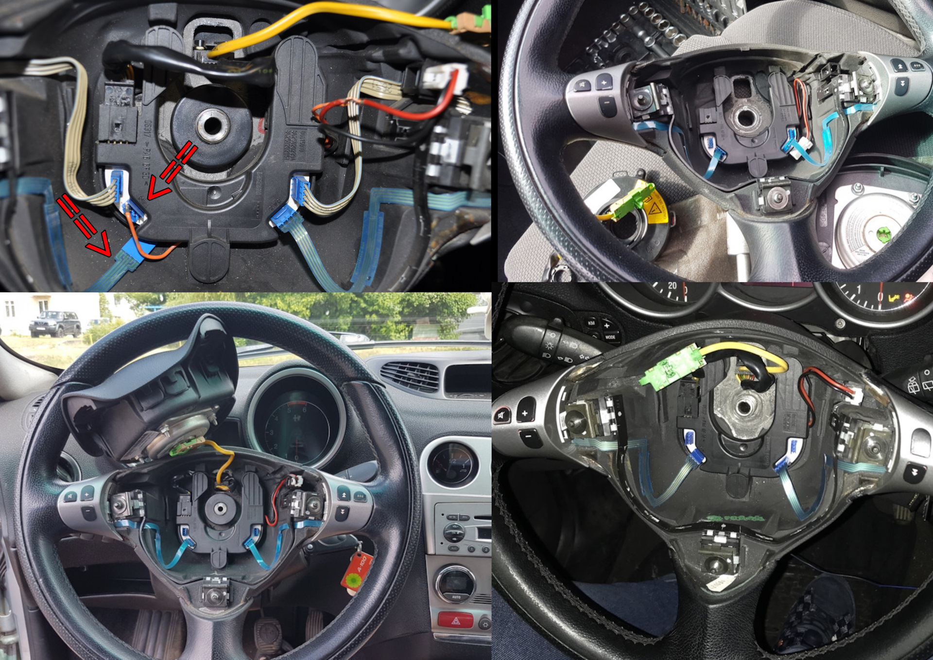 Как сделать что бы нажимая на сигнал — Alfa Romeo 156, 2 л, 2003 года ...