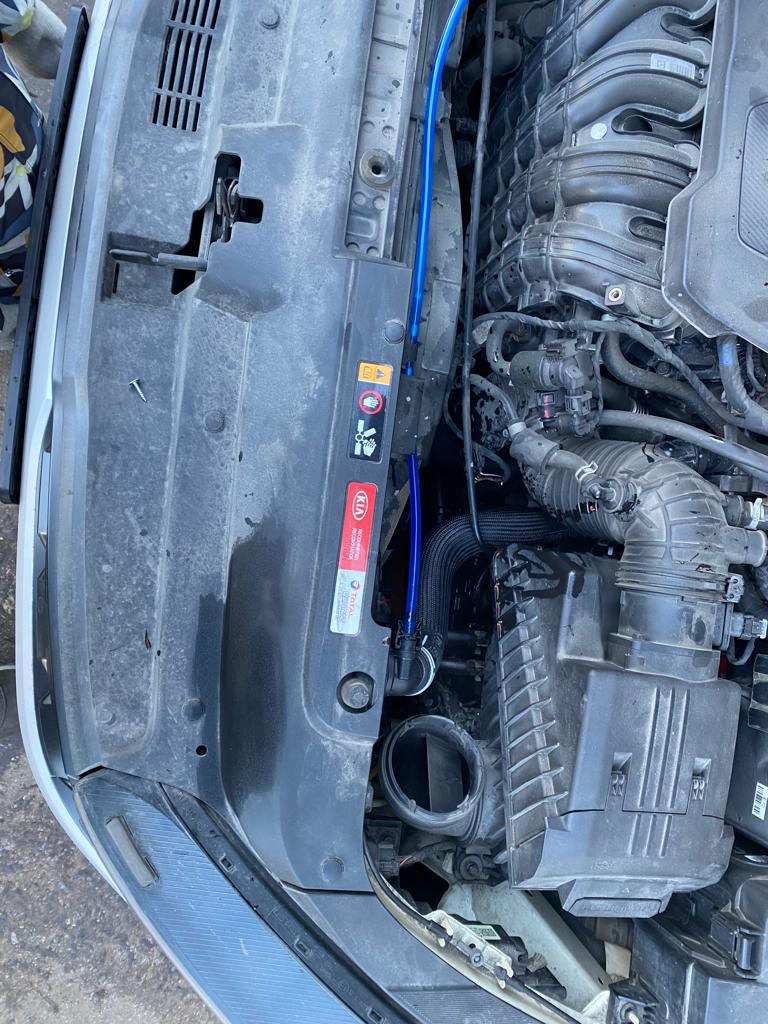 Замена трубки радиатора — KIA K5 (3G), 2,5 л, 2020 года | поломка | DRIVE2