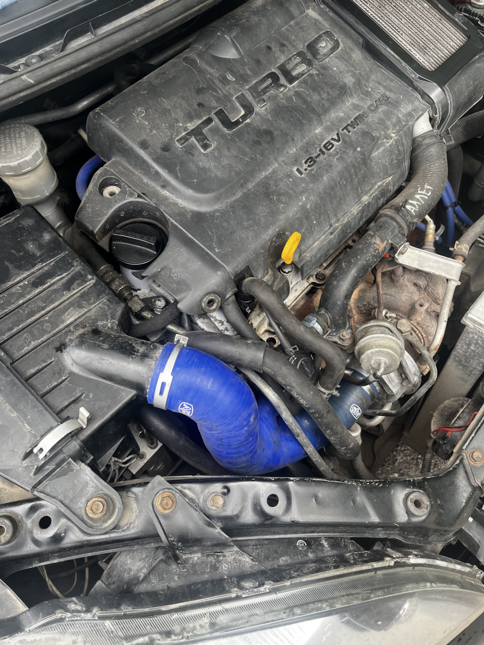 Патрубок впуска — Daihatsu Yrv, 1,3 л, 2000 года | тюнинг | DRIVE2