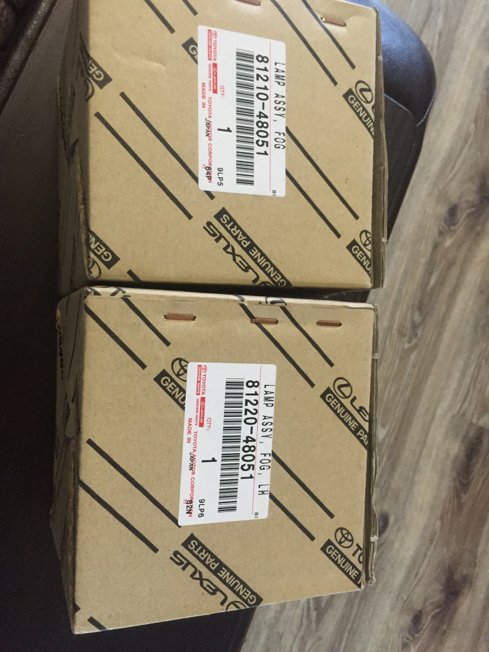 #21 LED ПТФ — Toyota Land Cruiser Prado 150-series, 3 л, 2014 года ...