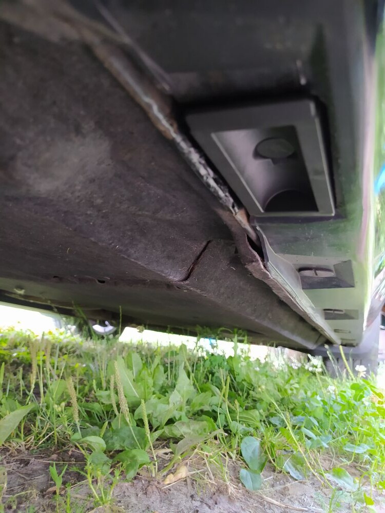 Доустановка заднего поддомкратник — Audi A6 (C7), 2 л, 2011 года ...