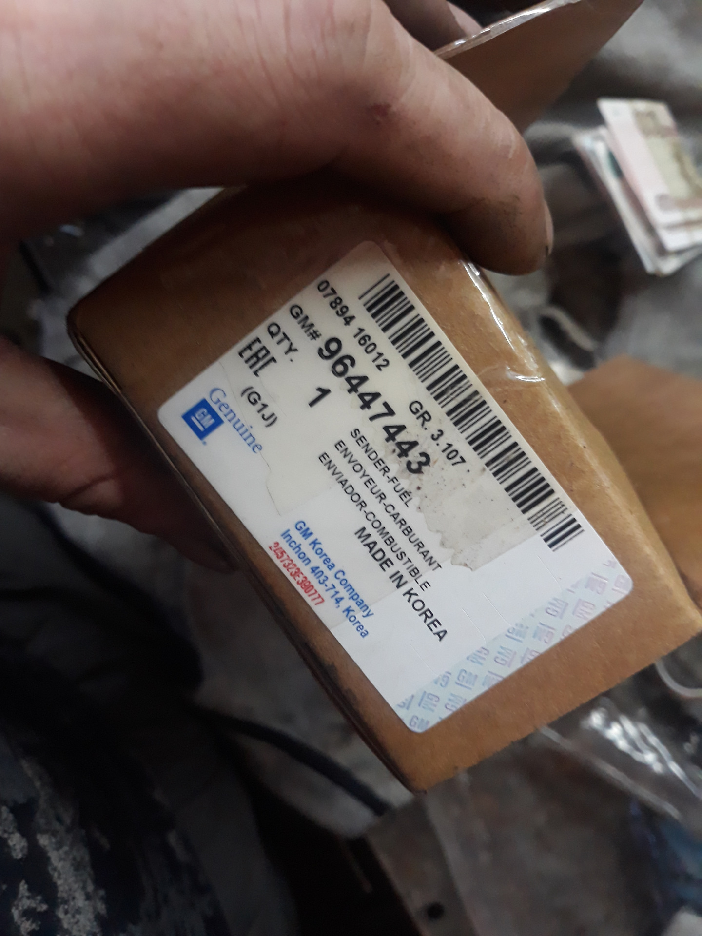 Замена датчика уровня топлива на Lacetti 1.6 96447443 ( 20592 J200 FS ...