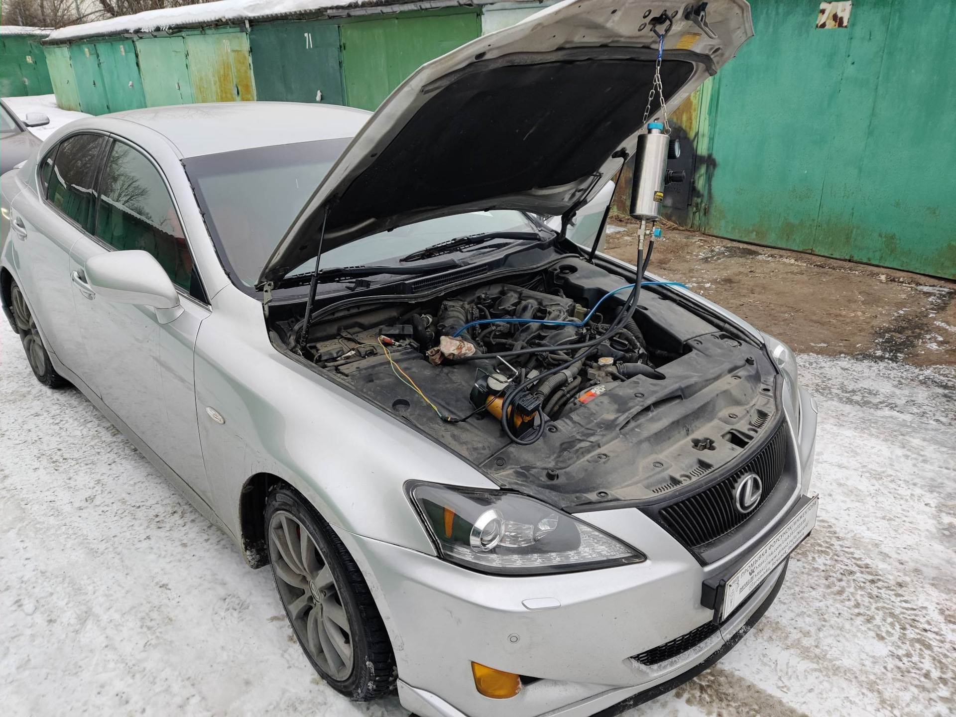 Lexus LS250 промывка форсунок/инжектора — Промывка форсунок/инжектора ...