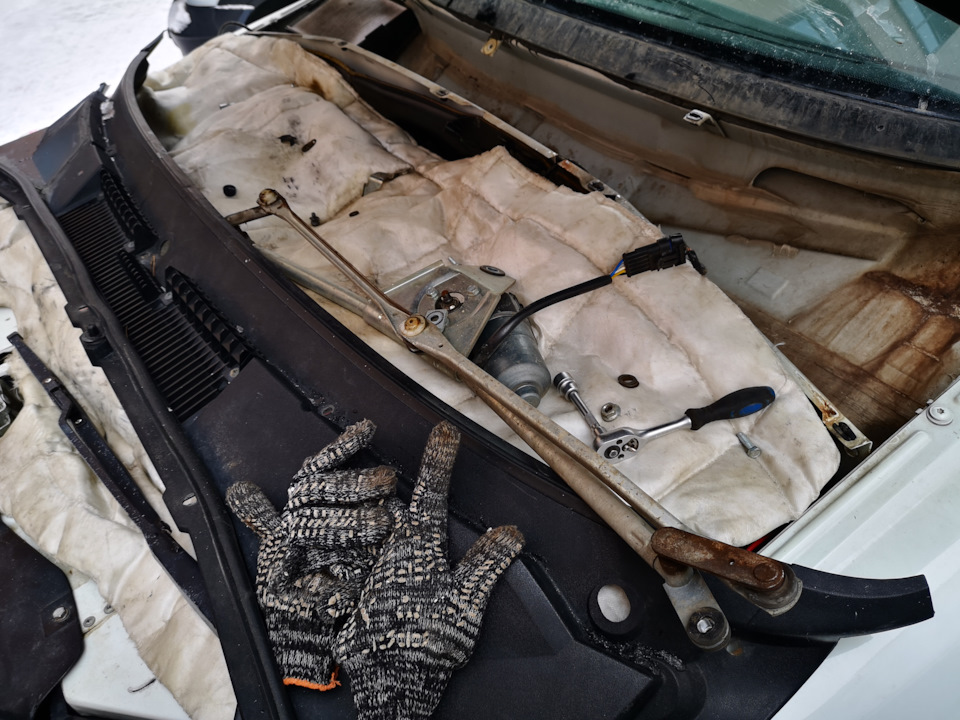 Устранение проворота трапеции стеклоочистителей — Chevrolet Niva (1G ...