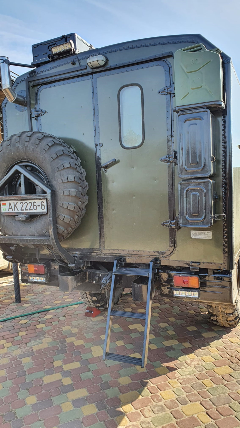 Кунг внутри. — ГАЗ-66, 4,2 л, 1978 года | аксессуары | DRIVE2