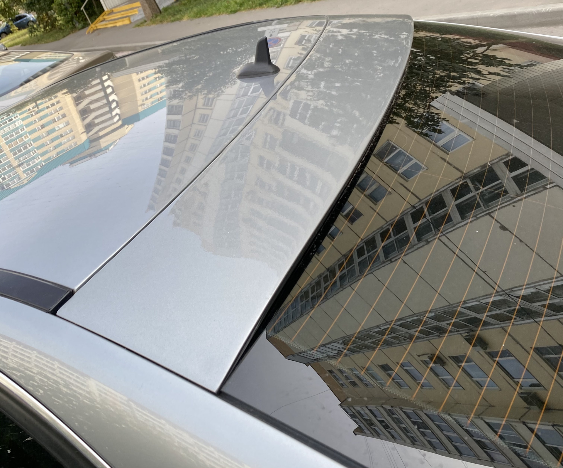 Roof window spoiler w204. Обзорный пост. — Mercedes-Benz C-Class (W204 ...