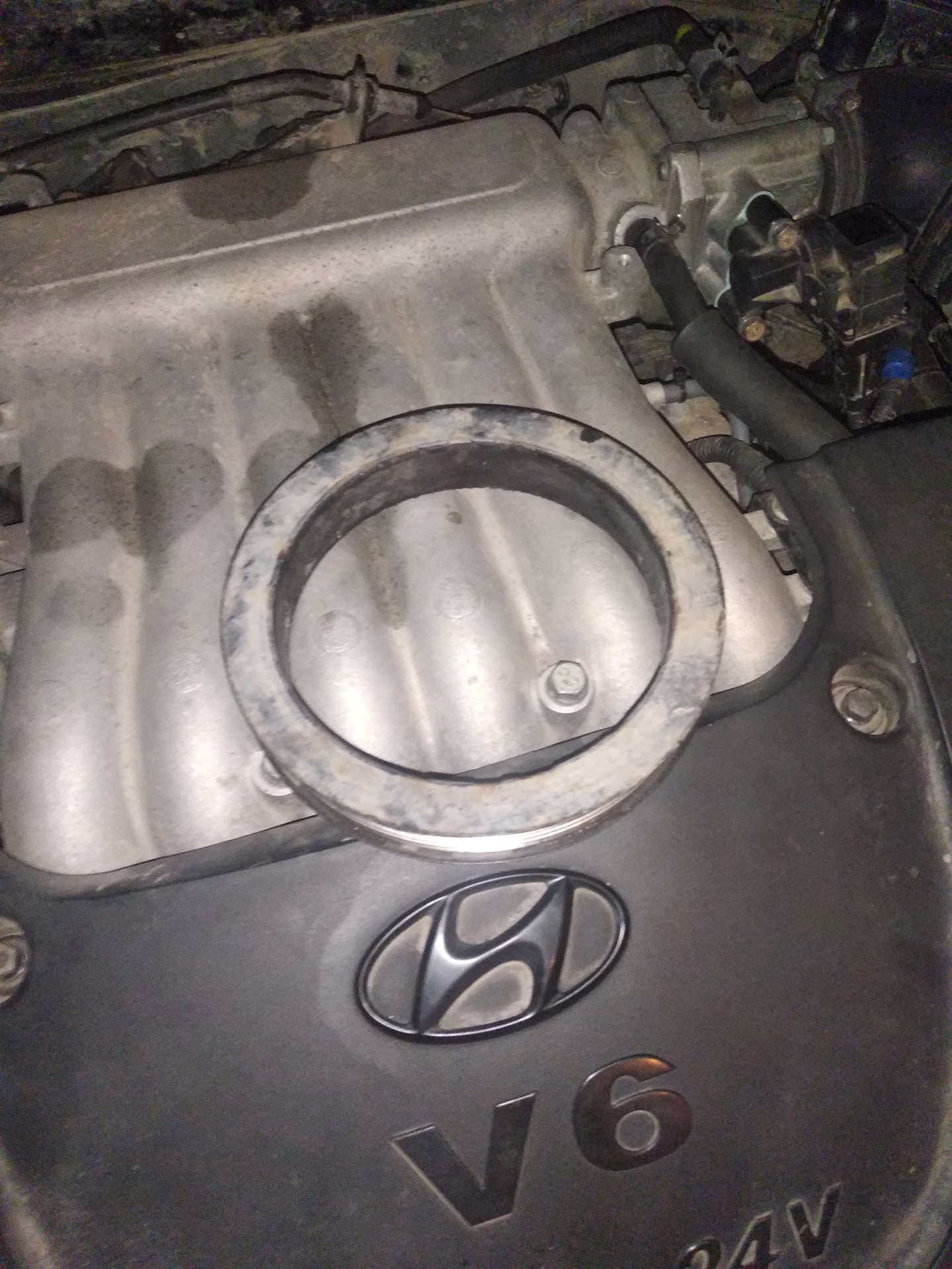 Шкиф разлетелся — Hyundai Sonata IV (EF), 2,7 л, 2007 года | поломка ...