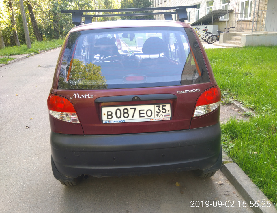 Замена задних фонарей на рестайлинг — Daewoo Matiz (M100/M150), 0,8 л ...