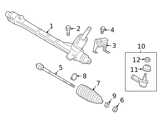 MB616023 Пыльник рулевого наконечника Mitsubishi | Запчасти на DRIVE2