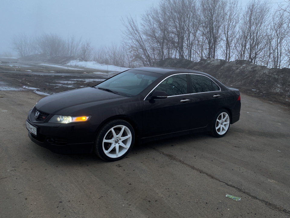 Переобулся. Rays ss7 r18. — Honda Accord (7G), 2,4 л, 2007 года | колёсные диски | DRIVE2