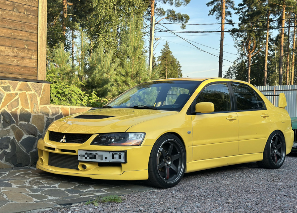 Сезон 2024 — Mitsubishi Lancer Evolution IX, 2 л, 2006 года | тюнинг | DRIVE2