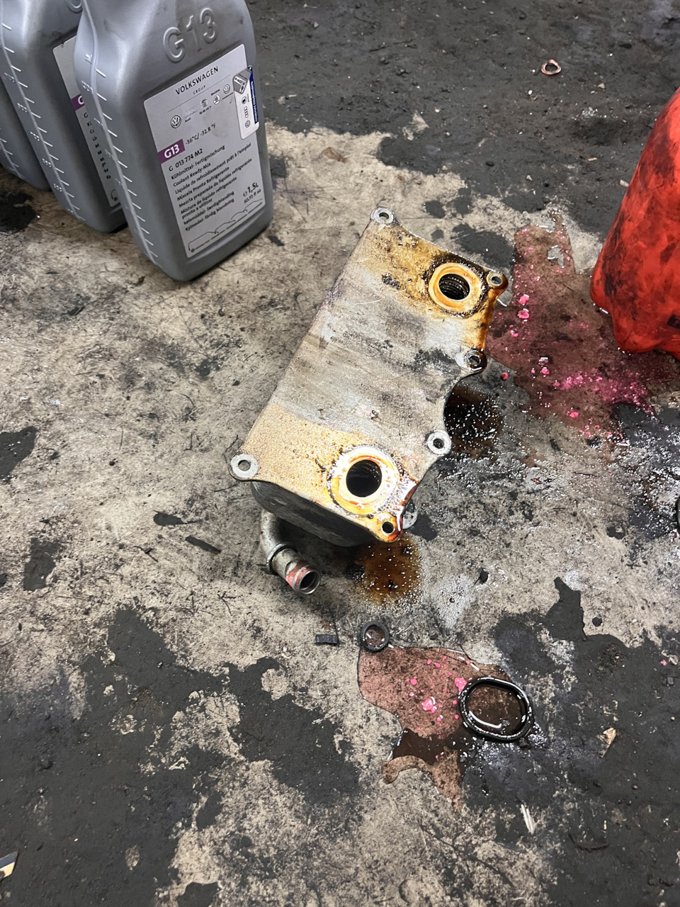 Замена теплообменника — Porsche Cayenne (2G) 958, 4,8 л, 2010 года ...