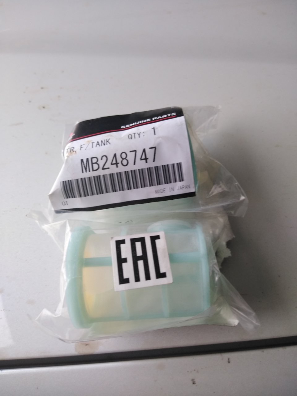 MB248747 ФИЛЬТР ТОПЛИВНЫЙ В БАКЕ V78W Mitsubishi | Запчасти на DRIVE2