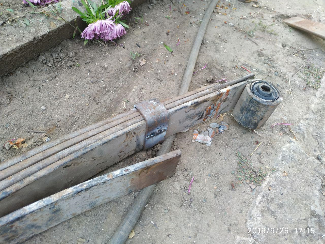 Ремонт задних рессор Газель — ГАЗ Газель, 3 л, 1995 года | своими ...