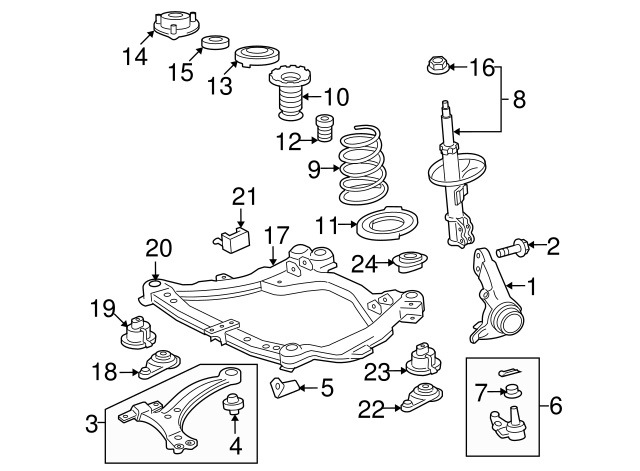 4860933190 Опора стойки TOYOTA LEXUS | Запчасти на DRIVE2