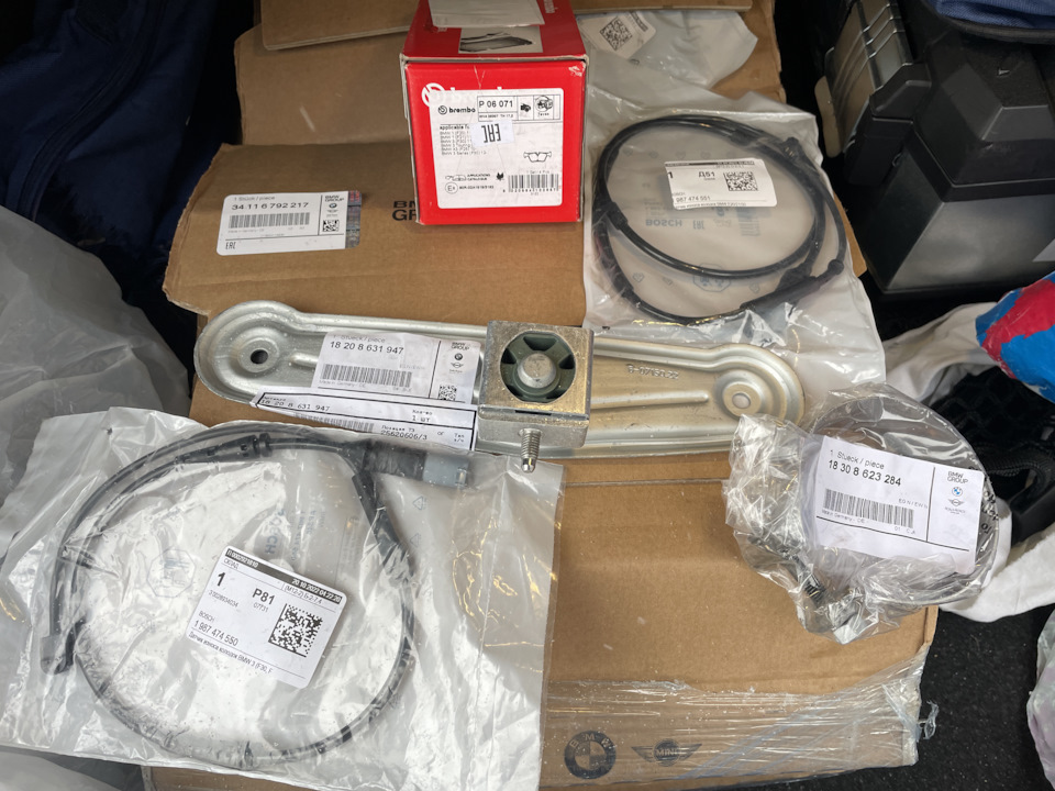 -53- Плановые работы + нежданчик — BMW 3 series (F30), 2 л, 2016 года ...