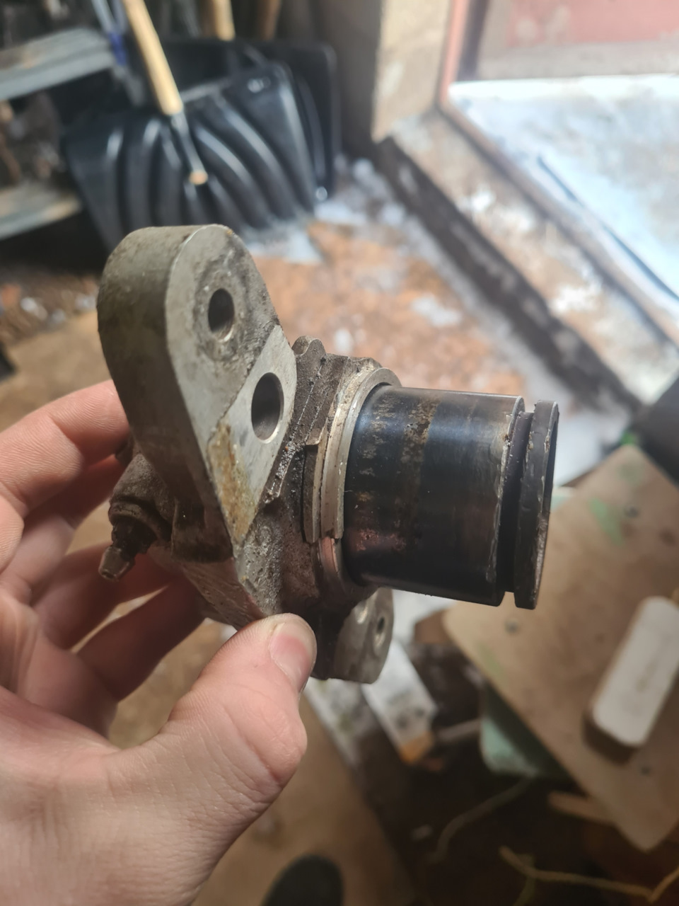 Заклинили суппорта и замена трансмиссионки — Lada Калина Спорт (1G), 1 ...