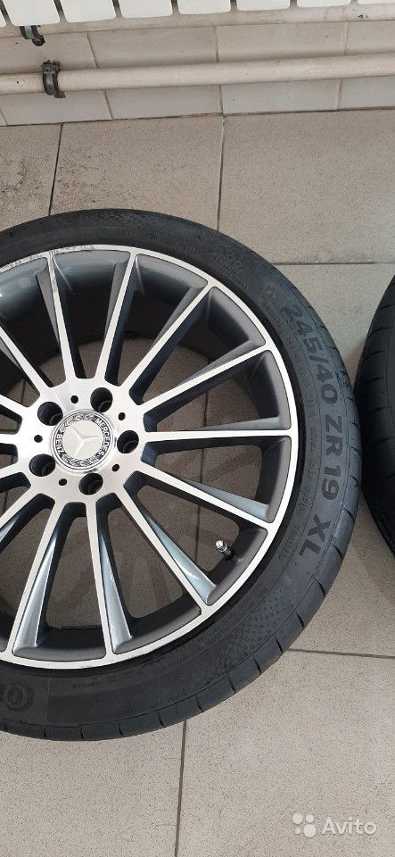 Шины летние Continental 245/40 R19, литые диски Replica 8,5Jx19 ET43 ...