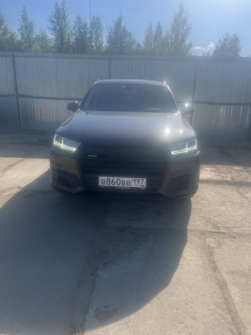 43. Межсервисная замена масла — Audi Q7 (2G), 3 л, 2016 года | визит на ...