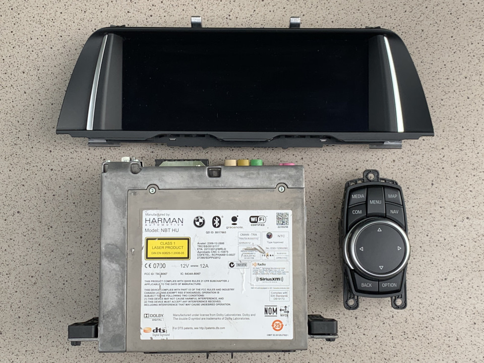 Установка NBT (cic high) на BMW F10 вместо Entry — BMW 5 series (F10 ...