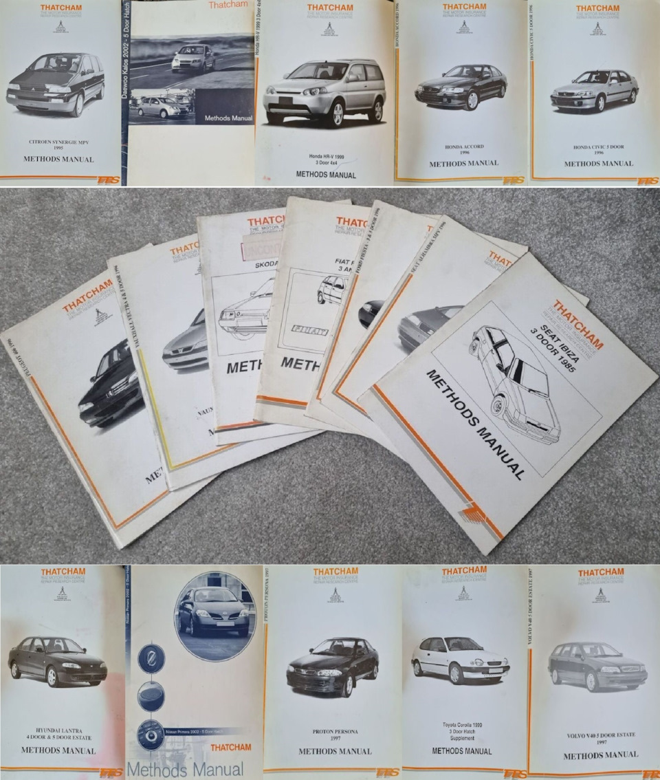 Краткая инструкция по кузовному ремонту (англ. язык) — Toyota Corolla ...