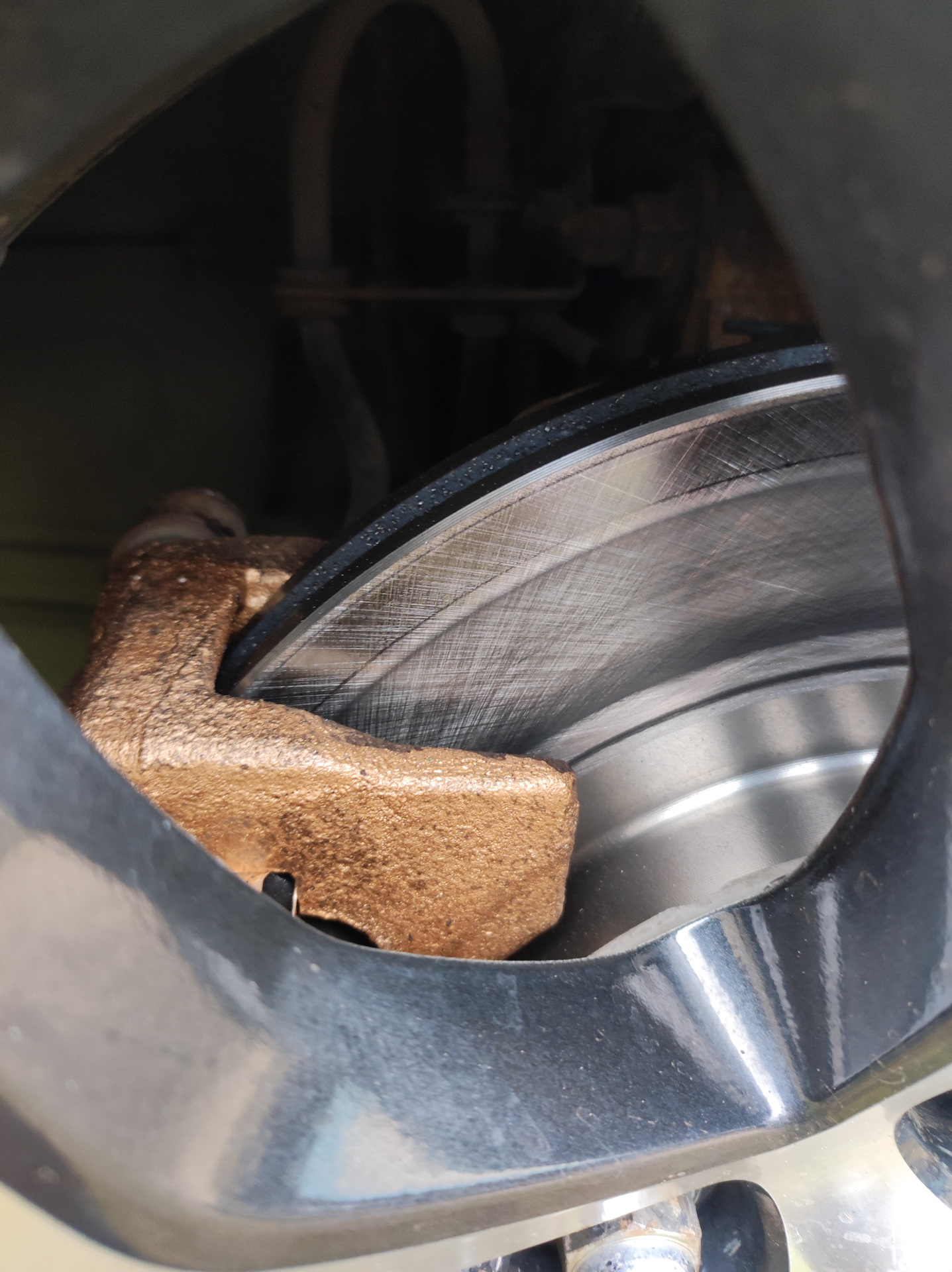 5. Тормозные диски и колодки. Полный комплект. — Mitsubishi Outlander ...