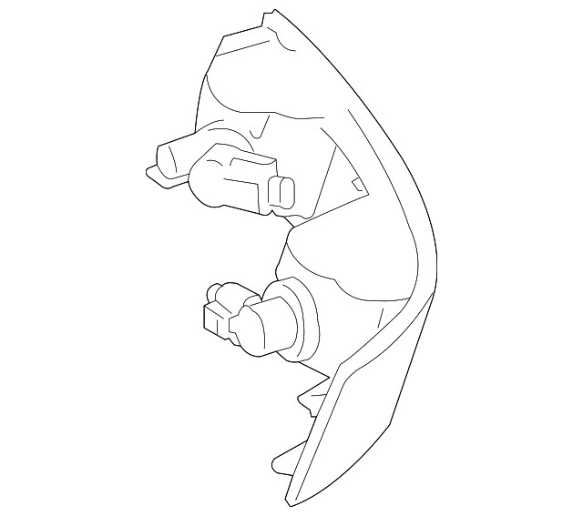 A1648200374 Светоотражатель бампера Mercedes | Запчасти на DRIVE2