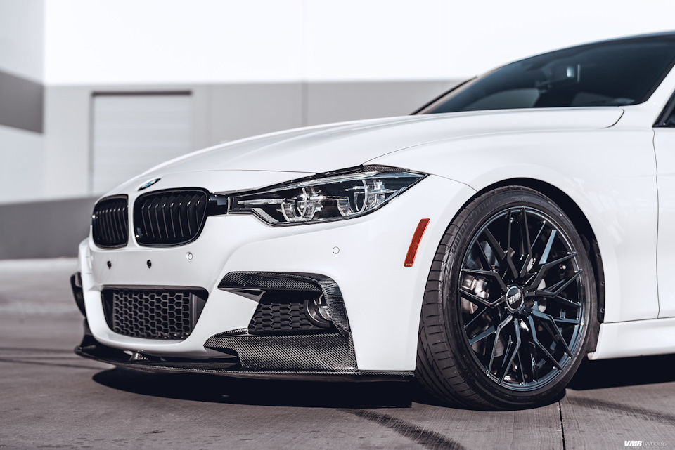 VMR V802 Crystal Black 19" | BMW F30 340i — Megawheel.ru на DRIVE2