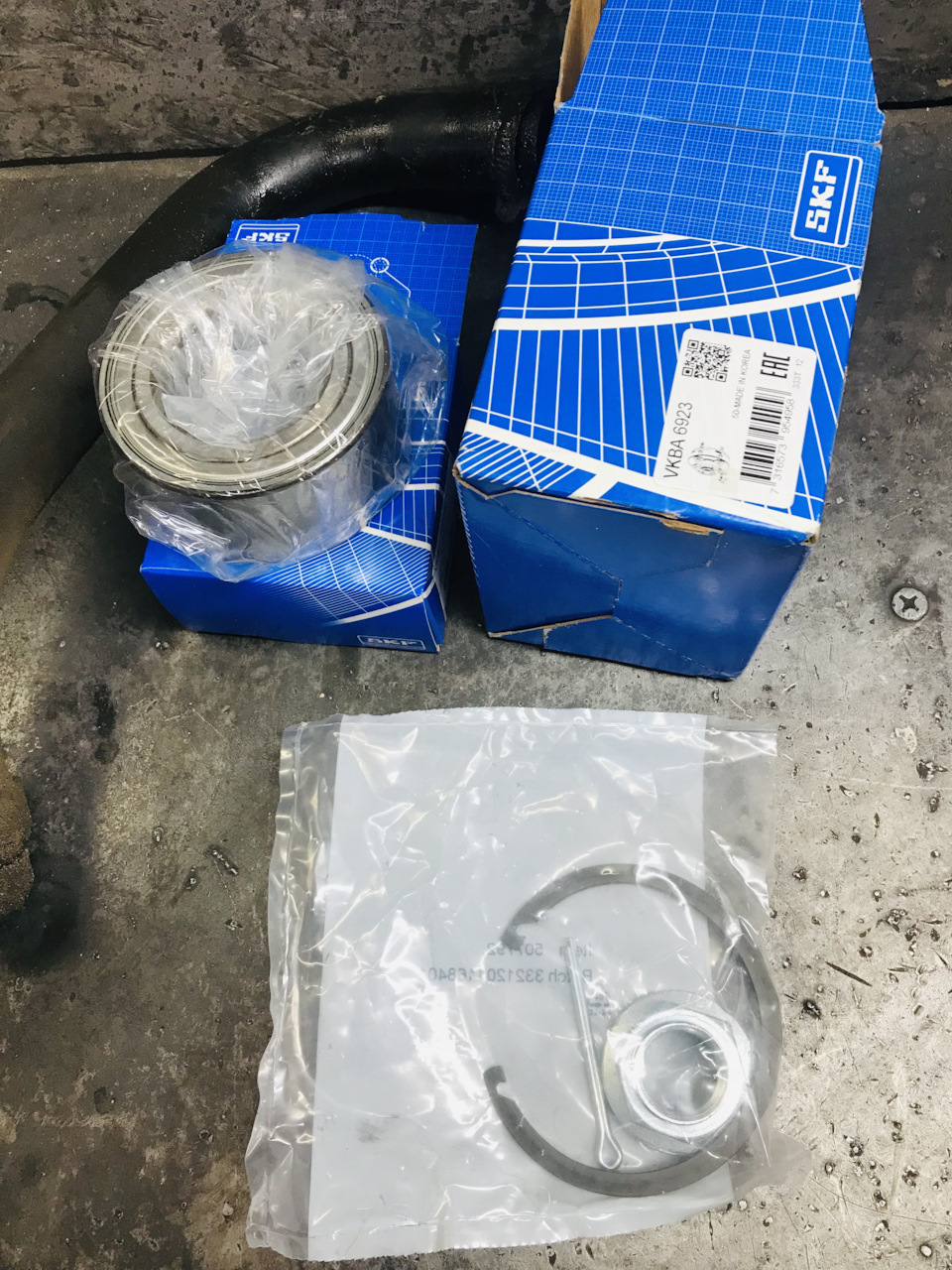 VKBA6923 Комплект подшипника ступицы колеса SKF | Запчасти на DRIVE2