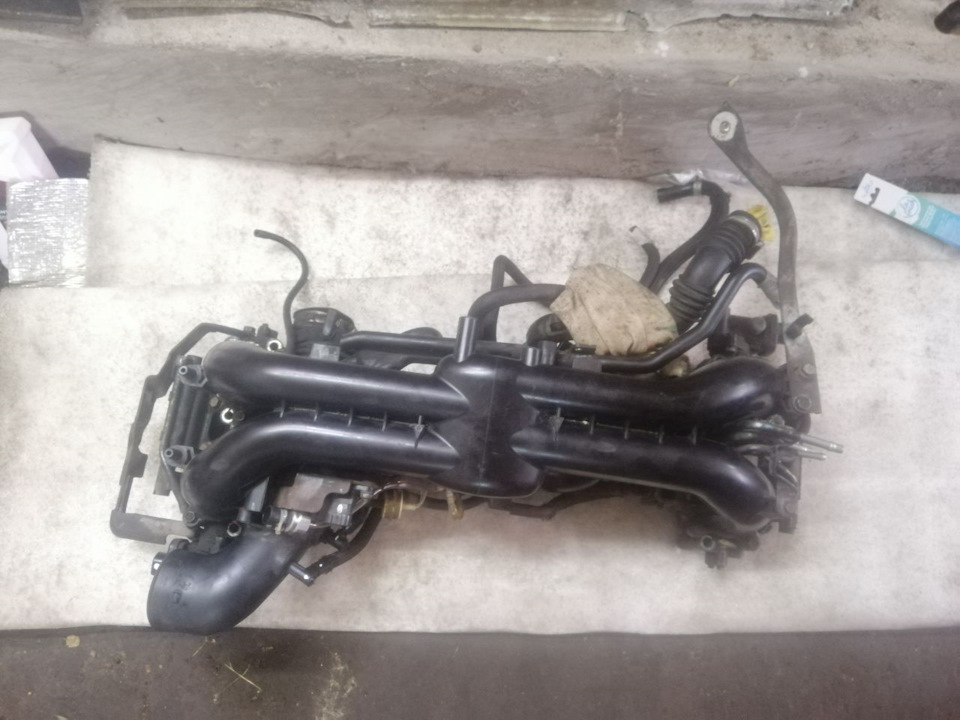 Патрубок ВКГ, Впускной коллектор и затравка про Турбину) — Subaru ...