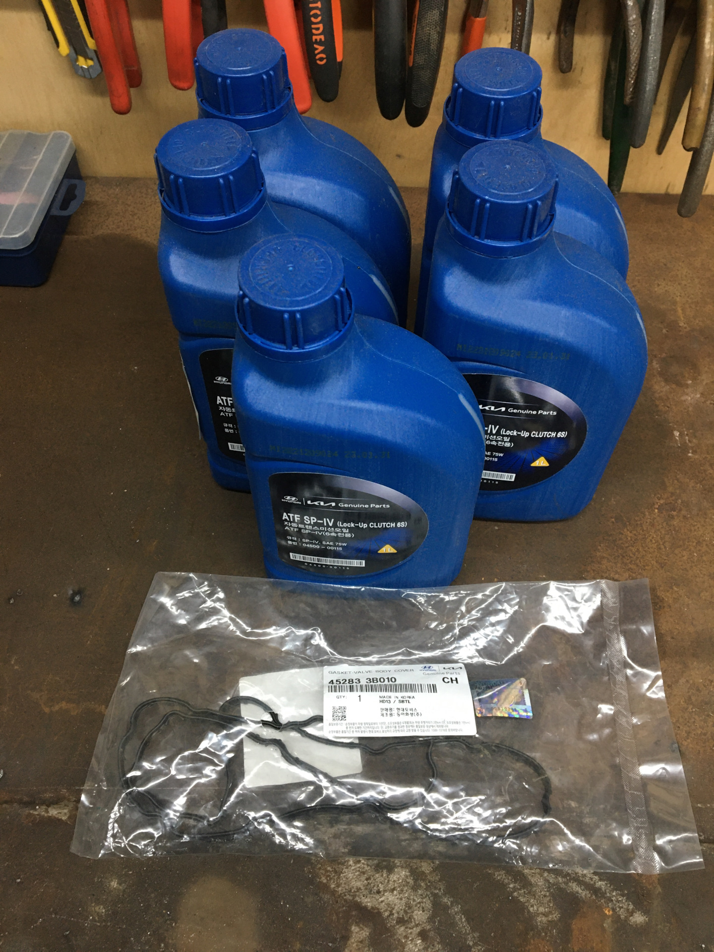 Плановое ТО — Hyundai Santa Fe (2G), 2,2 л, 2011 года | плановое ТО ...