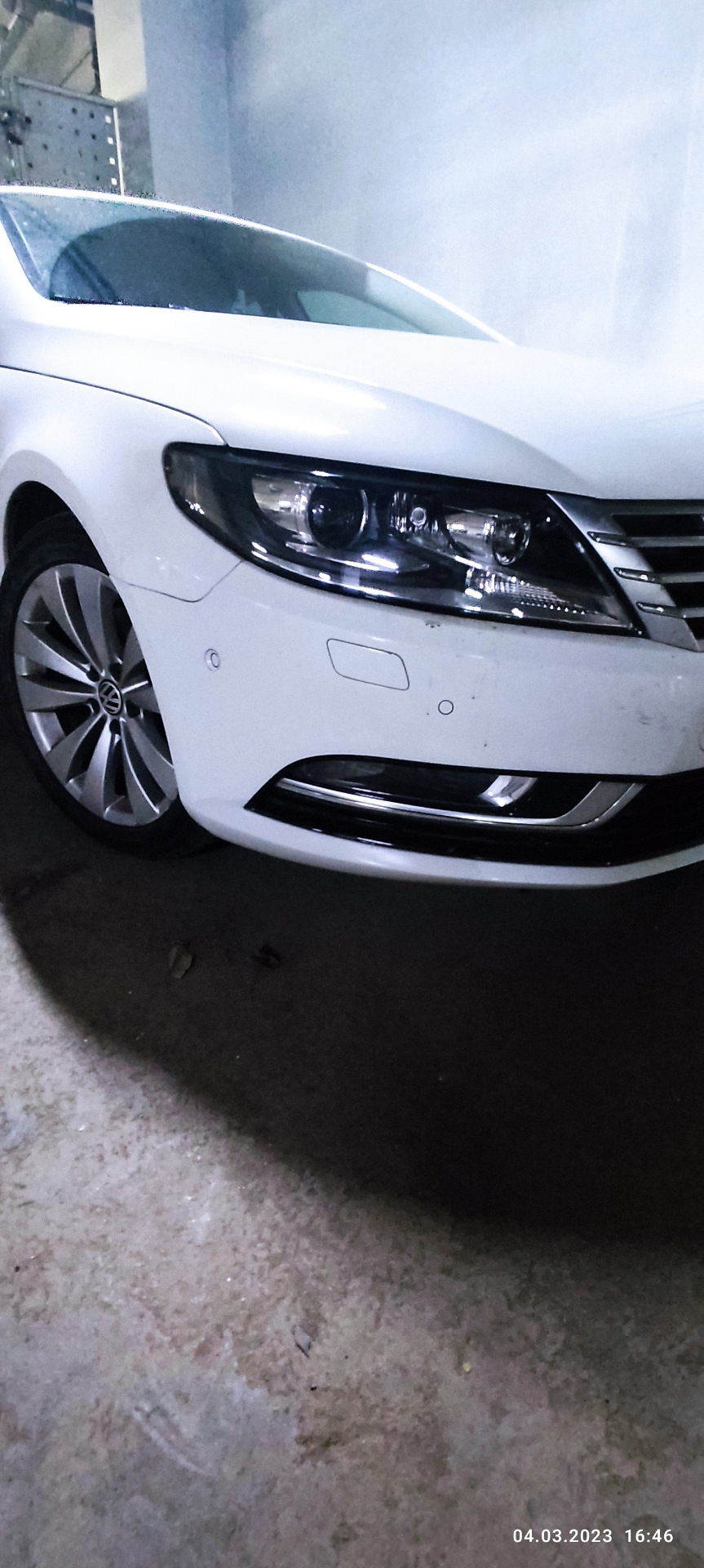 Установка автопарковщика Park Assist PLA 2.5 — Volkswagen Passat CC, 1 ...