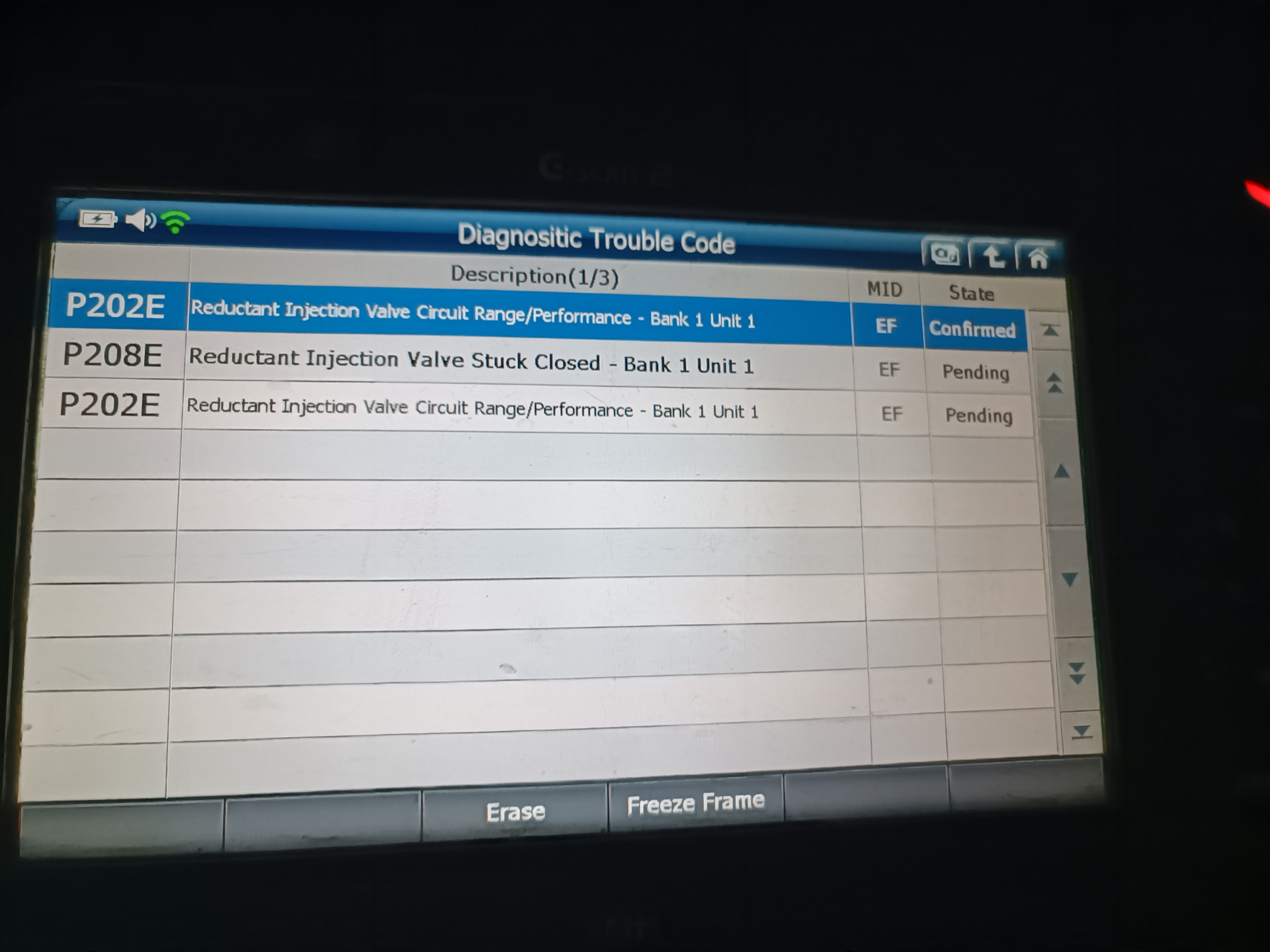 Adblue обслуживание очередного новшества — Volvo XC60 (2G), 2 л, 2019 ...