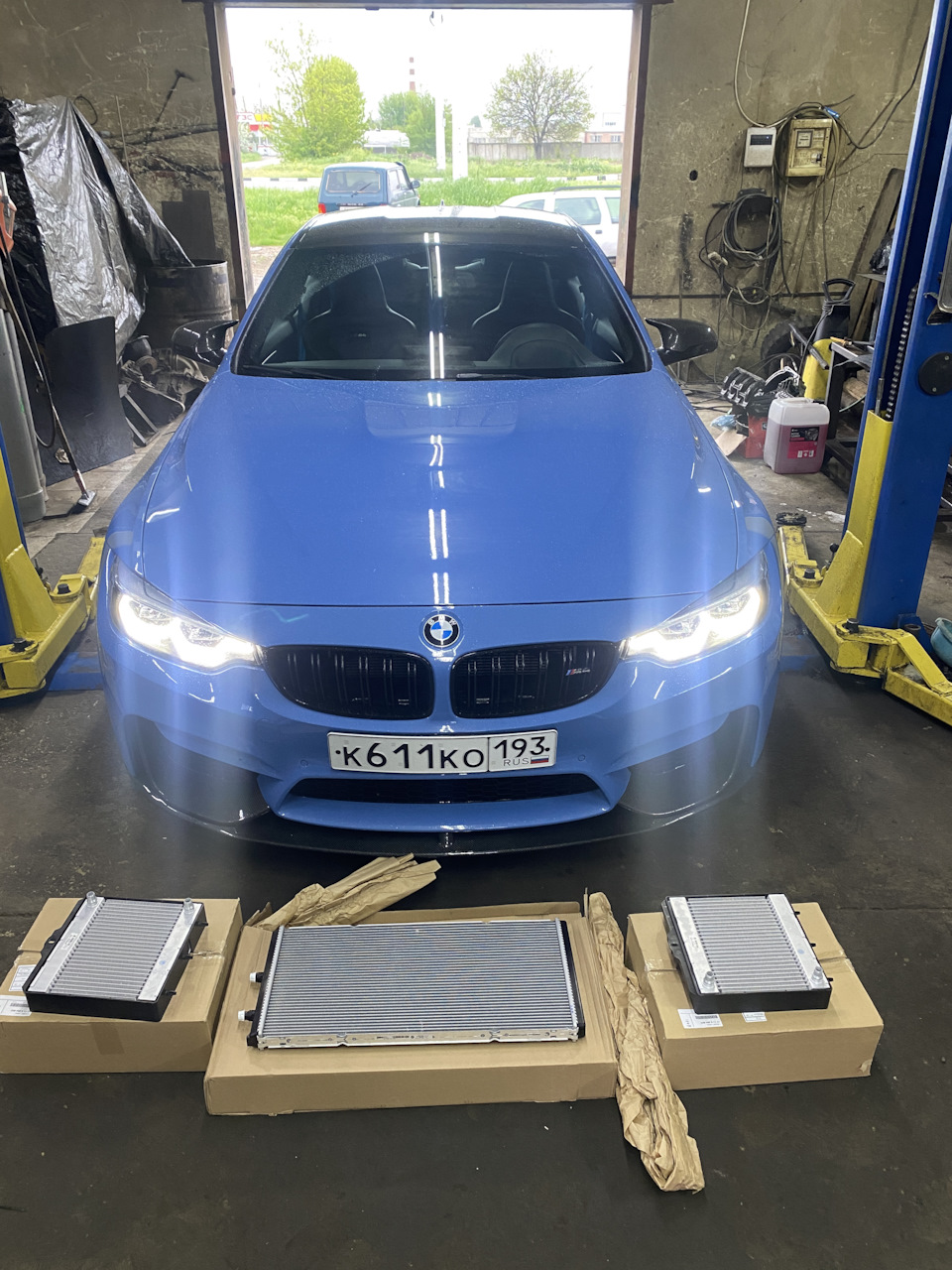Немного подготовки к сезону — Большое тех обслуживание — BMW M4 Coupe ...