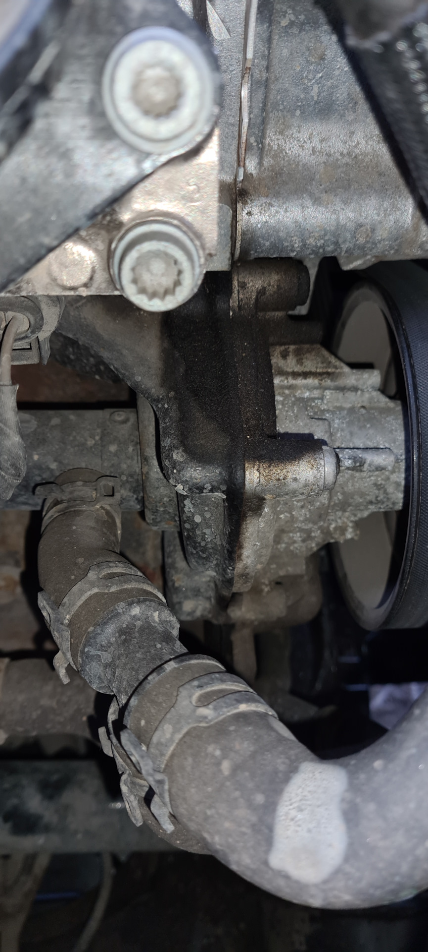 Замена помпы — Skoda Yeti, 1,4 л, 2014 года | визит на сервис | DRIVE2