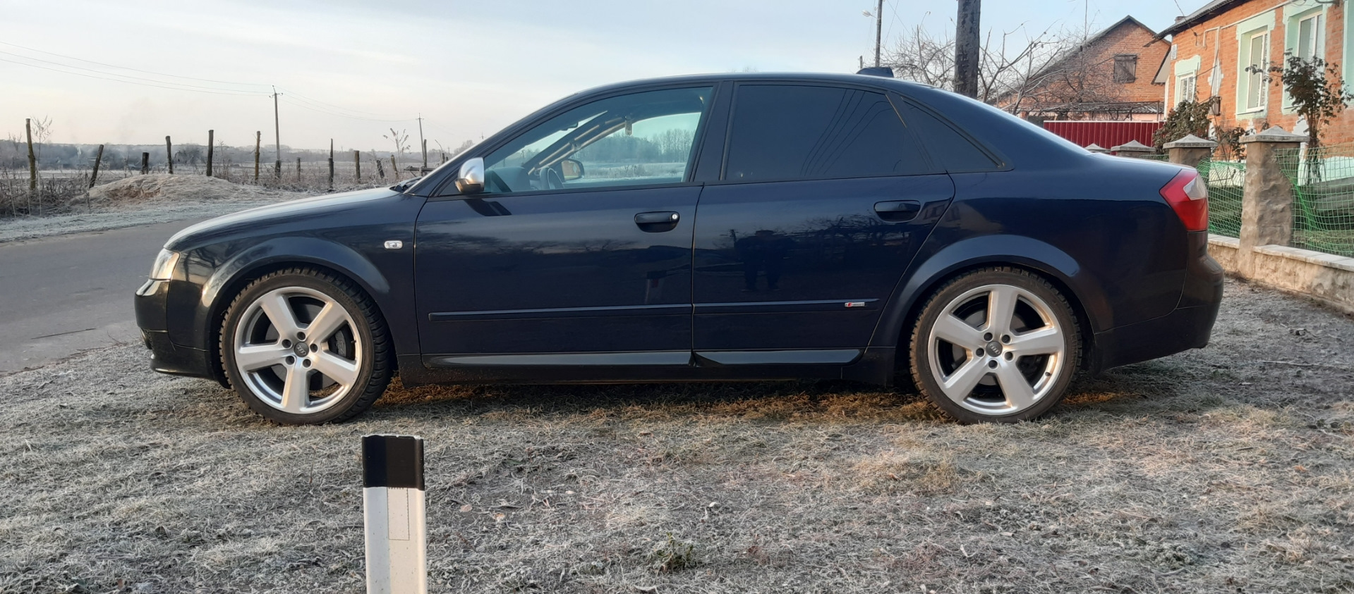 Зимние slippers — Audi A4 (B6), 1,8 л, 2004 года | колёсные диски | DRIVE2